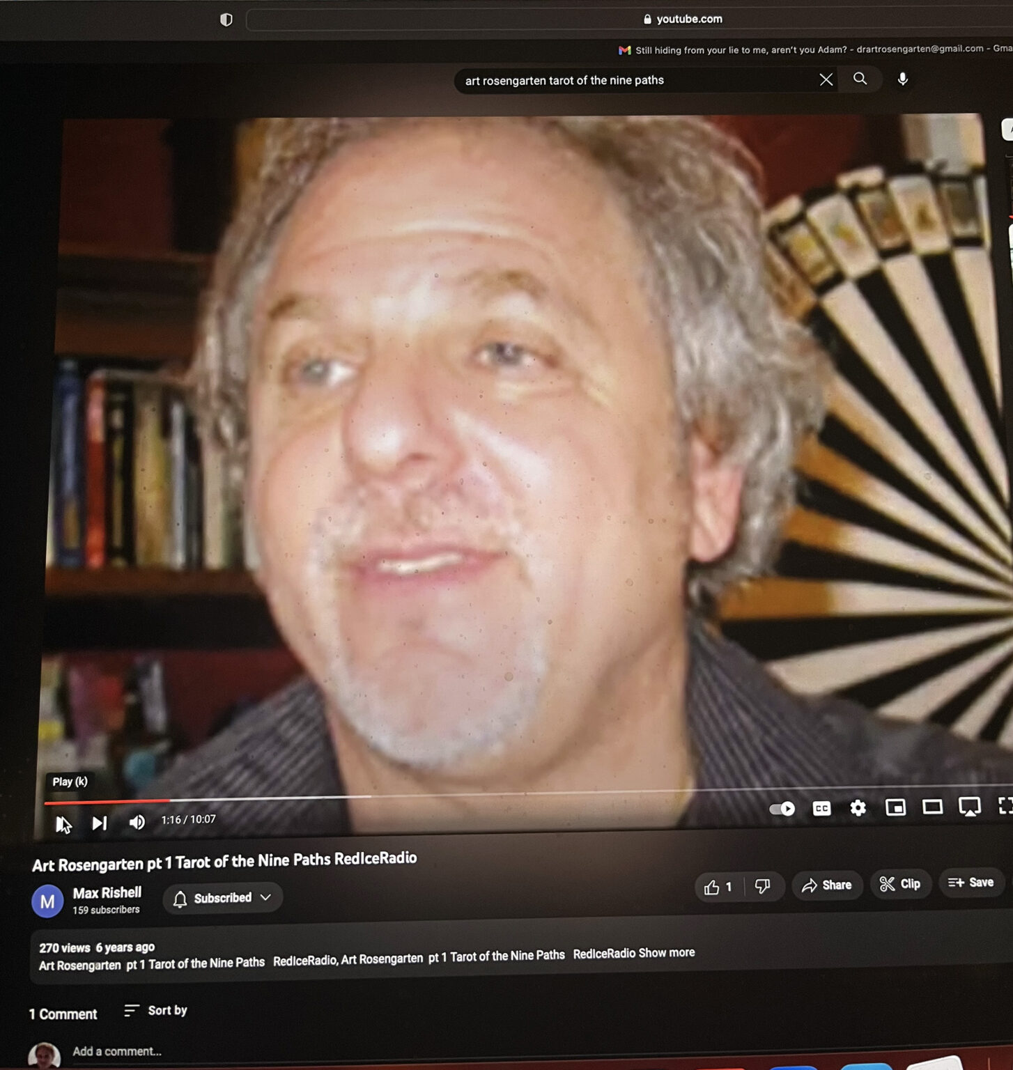 Red Ice Radio Interview on YOU TUBE w Dr. Art on his work with tarot ...